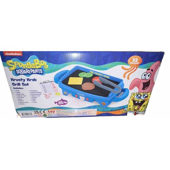 Nickelodeon | Toys | Spongebob Squarepants Krusty Krab Grill Set Sizzle ...